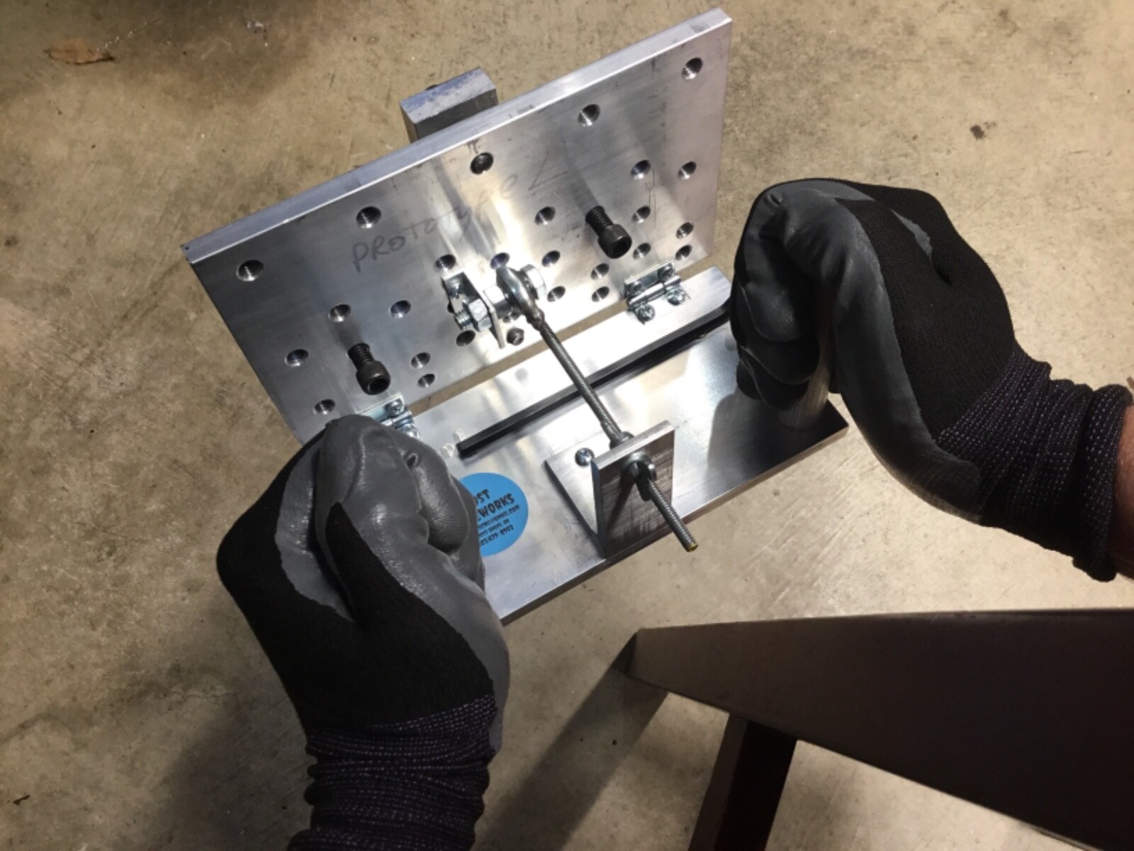 XXL KNIFE & SWORD BEVEL GRINDING JIG 8” INFINITE KNIFE ANGLES | eBay