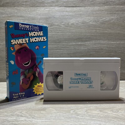Barney & Friends Collection Barney’s Home Sweet Homes VHS BUY 2 GET 1 ...