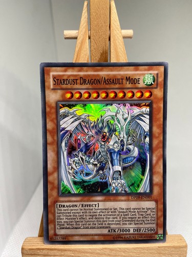 Stardust Dragon/Assault Mode - Super Rare DP09-EN001 - LP - YuGiOh | eBay