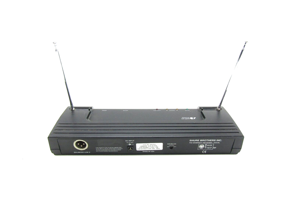 Shure T4V MARCAD Diversity Receiver - Frequency: 208.200 MHz | eBay
