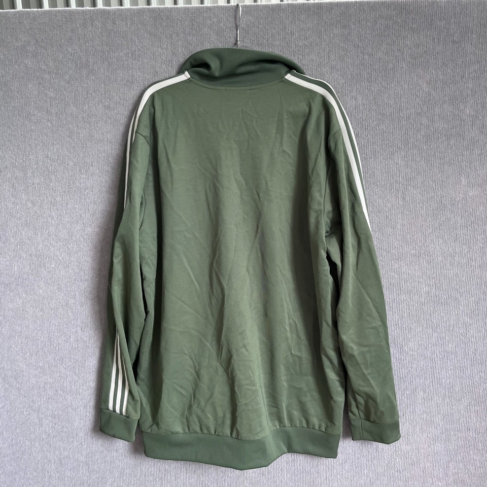 Adidas Originals Firebird Track Jacket Mens XL Green Trefoil Logo ...