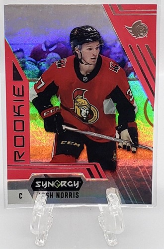 2020-21 UPPER DECK SYNERGY JOSH NORRIS OTTAWA SENATORS ROOKIE (RED ...