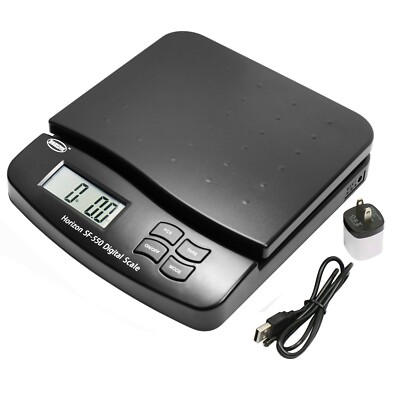 66LB x 0.1oz Digital Postal Shipping Scale Horizon SF-550 V4 Desktop ...