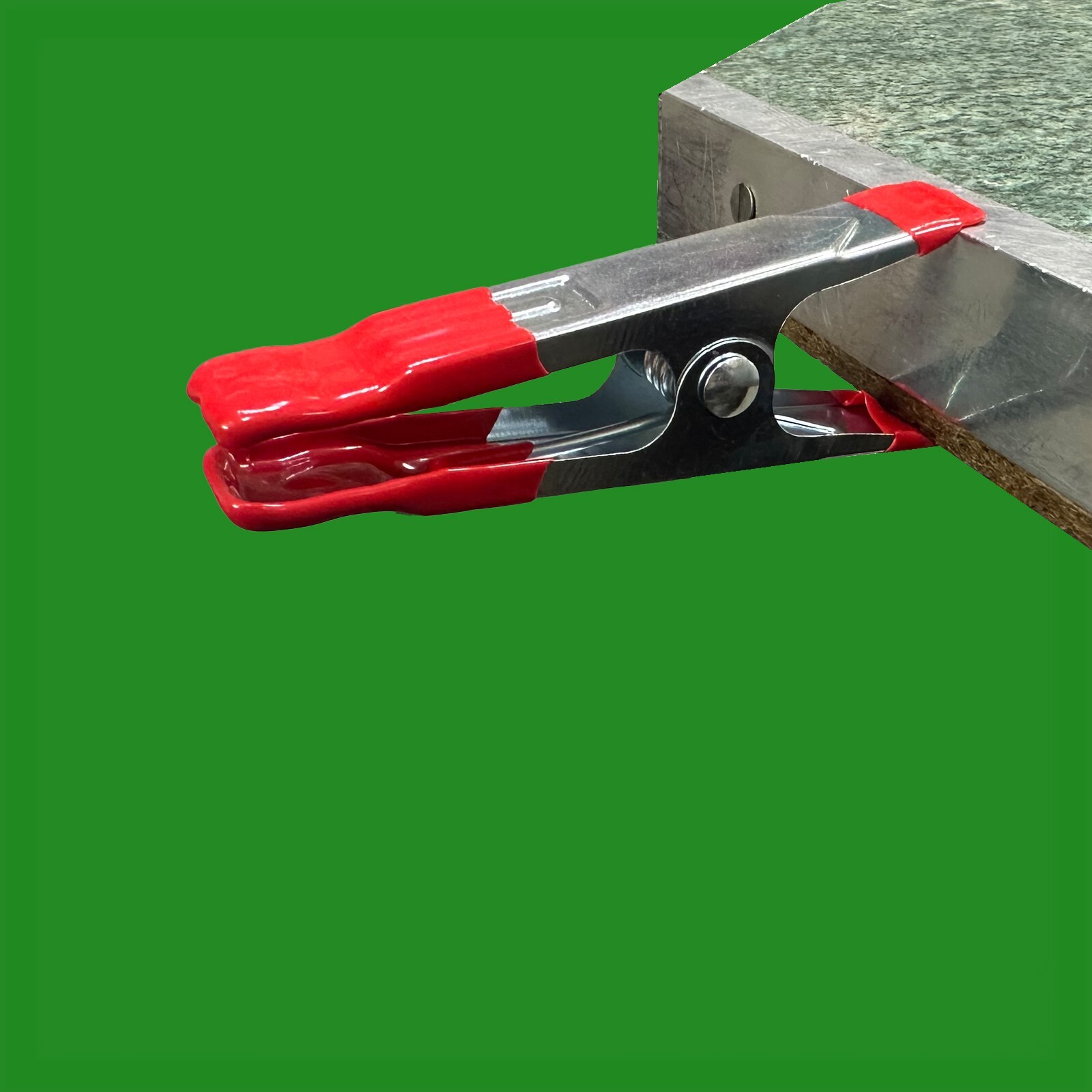 10.2x10.2cm 100mm Groß Metall Feder Griff Klemmen Holzbearbeitung Clips ...