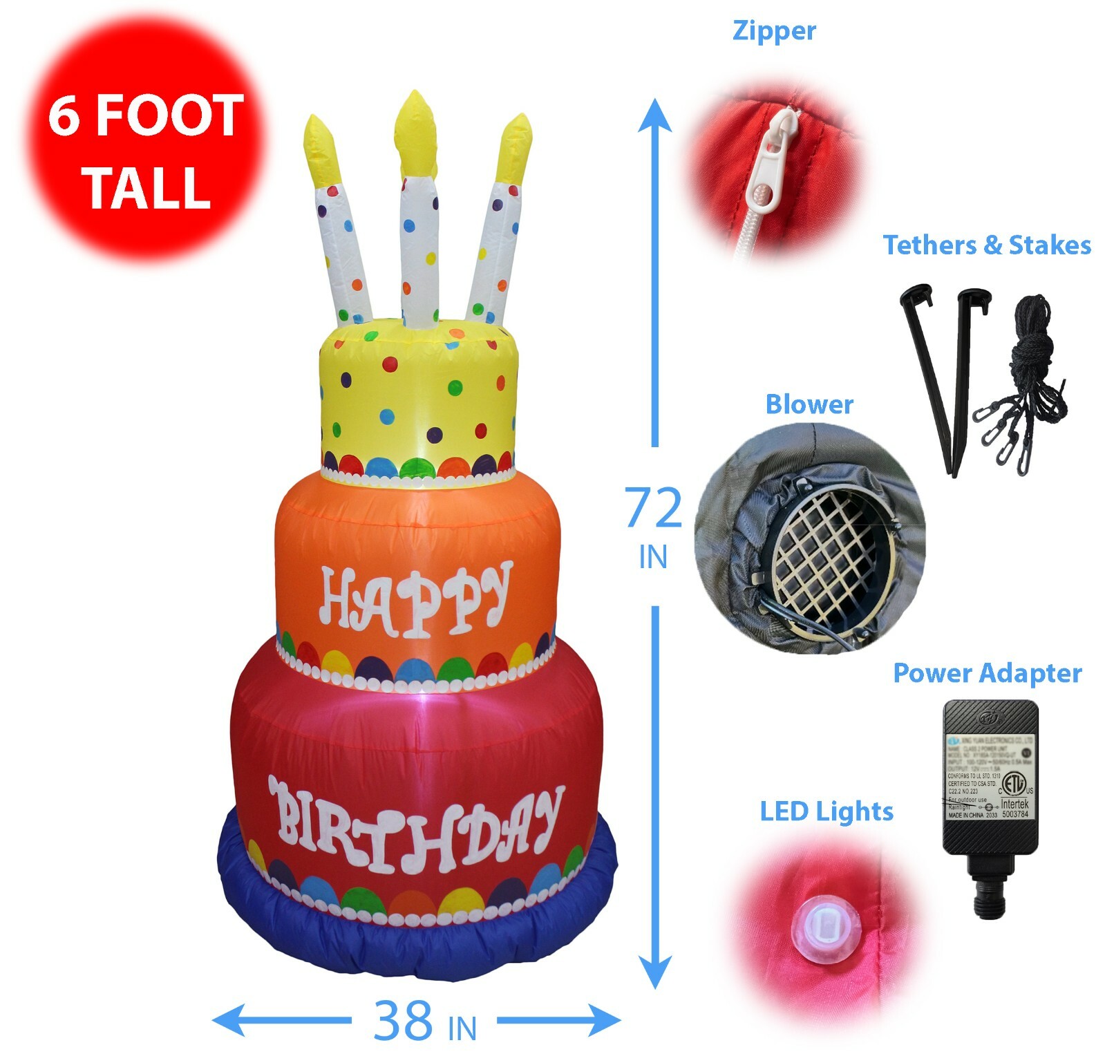 Happy Birthday Inflatables