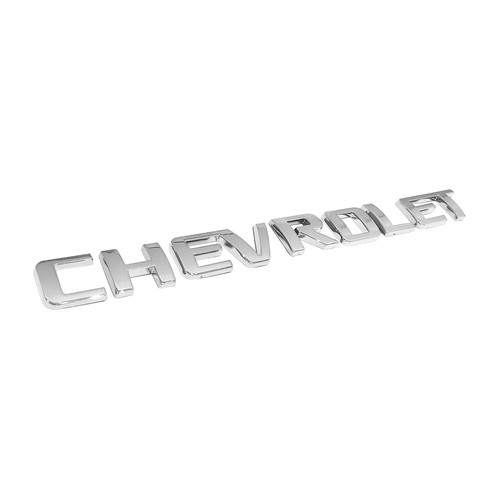 for Chevrolet Gloss Chrome Rear Lifgate Emblem Letter Tailgate ...