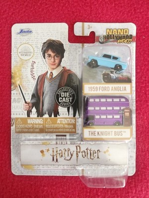 Jada Toys Nano Hollywood Rides Harry Potter 1959 Ford Anglia & Knight ...