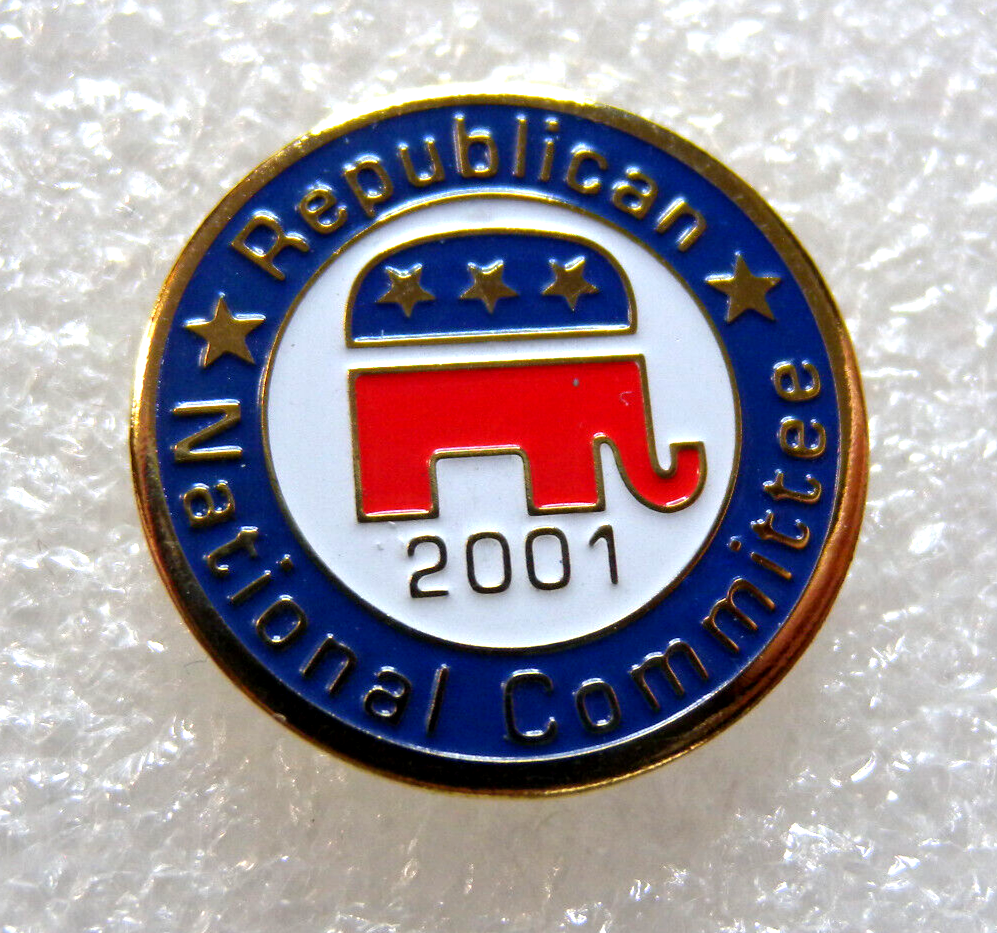 2001 Republican National Committee Convention Enamel Hat Lapel Pin | eBay