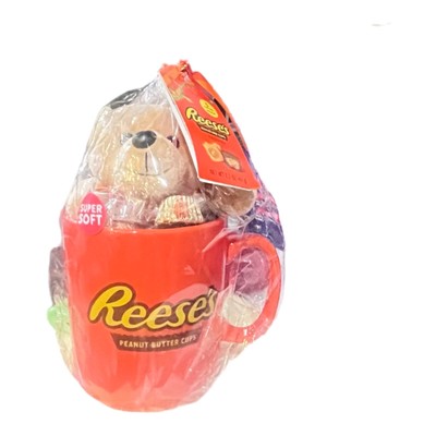 Reese’s Peanut Butter Extra Large Mug 32 oz with Reese's Plush Bear ...
