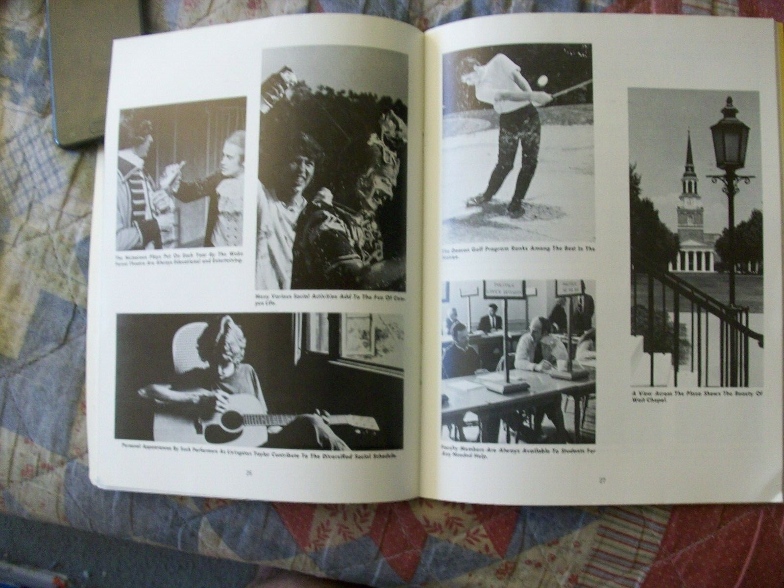 1972-73 WAKE FOREST BASKETBALL MEDIA GUIDE Yearbook CARL TACY Program ...