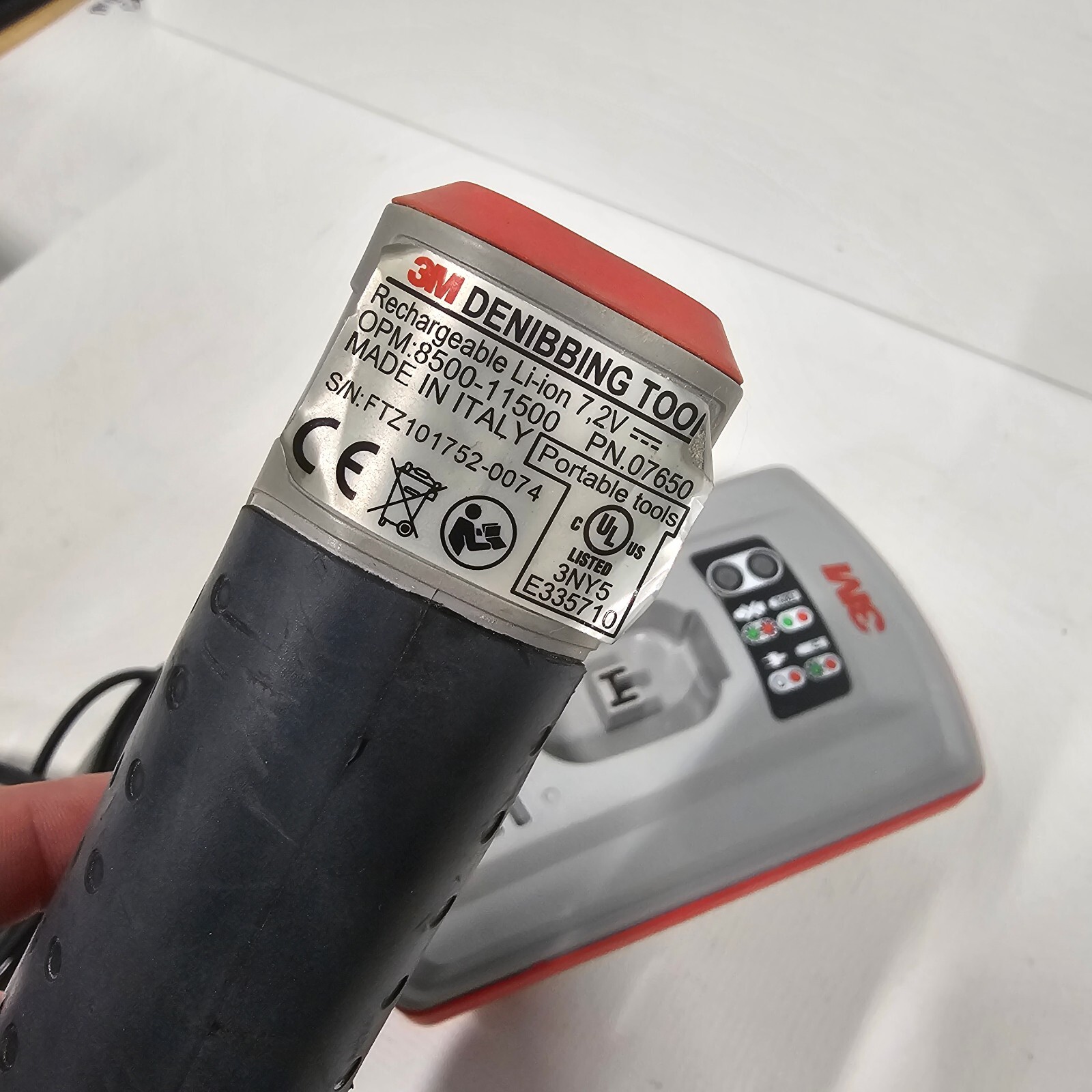 3M Perfect-It Industrial Denibbing Tool 07650 and Charger 07651 | eBay