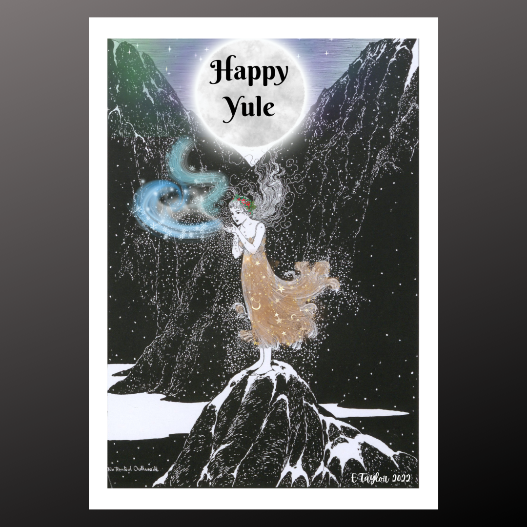 Yule Winter Solstice Winter Solstice & Yule Spell Jar For Rebirth