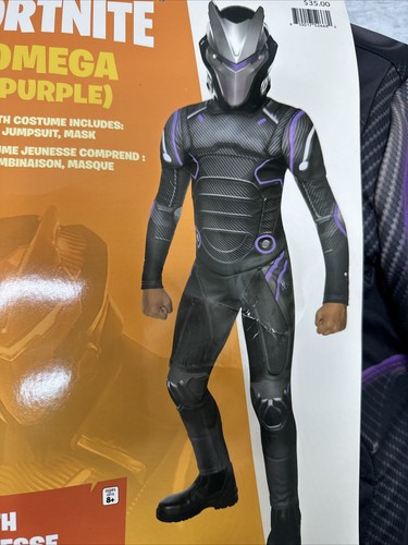 InSpirit Designs Fortnite OMEGA (PURPLE) Youth Costume Size Medium 8-10 ...