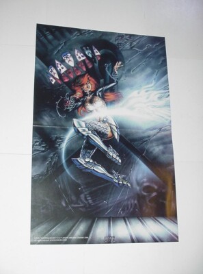 Dawn Poster # 7 Dancing Masks Joseph Michael Linsner Art x | eBay