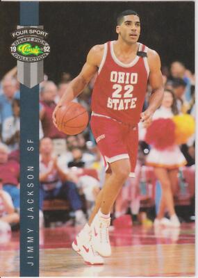 1992 Classic Four Sport Jimmy Jackson #28 Draft Pick Collection ...