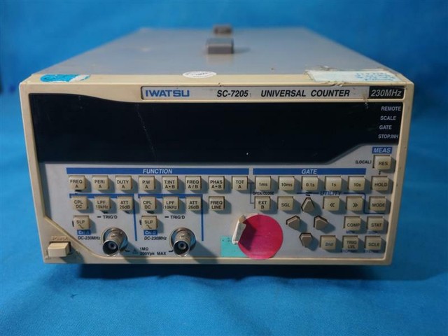 IWATSU Sc-7205 Sc7205 Universal Counter for sale online | eBay