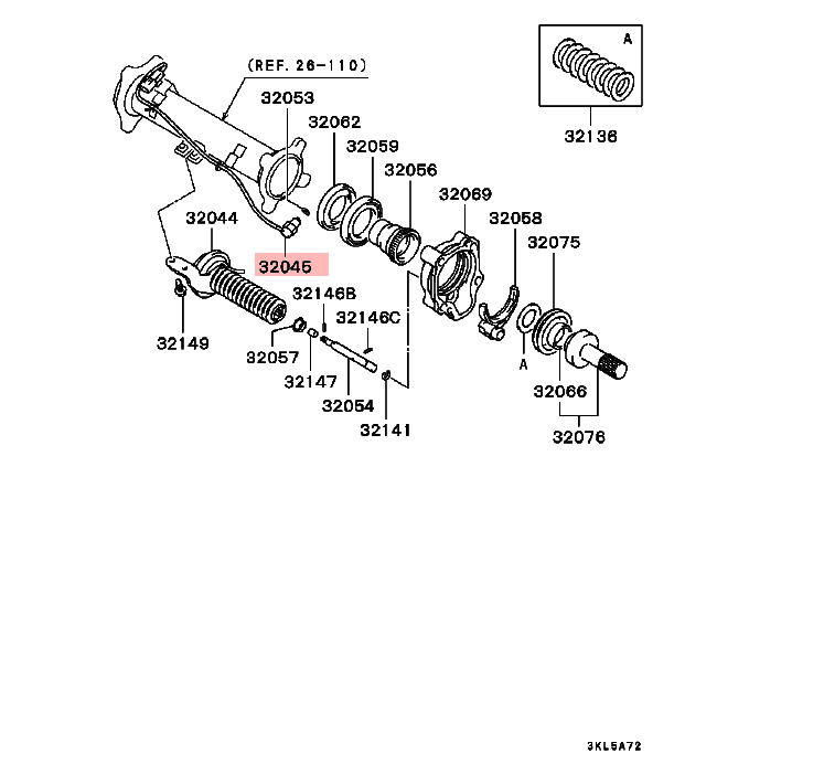 Freewheel Clutch Switch Control MR953767 For Mitsubishi Pajero 4wd 2000 ...