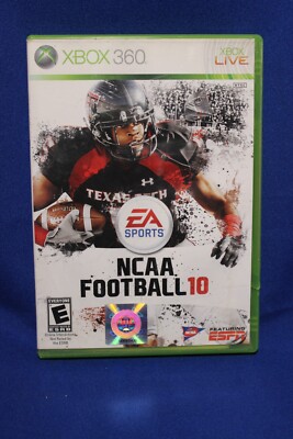 NCAA Football 10 (Xbox 360, 2009) w/ Manual **CIB**Tested** 14633190175 ...