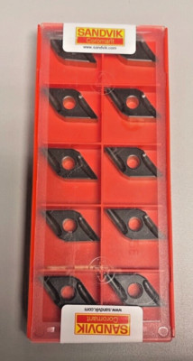 Sandvik Coromant: Turning Inserts- 10 Pack, DNMG 15 04 04R-K, DNMG 431R ...