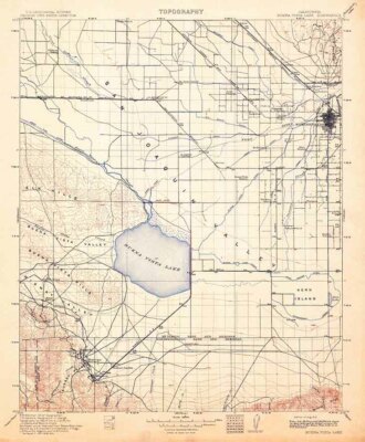 Reproductions - 1910 Topo Map