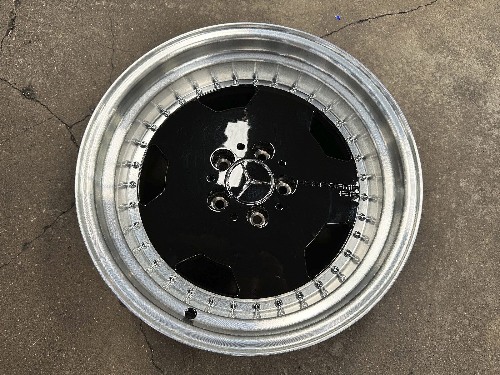 17x8J 17x9.5J OZ Aero Classic AMG Mercedes Wheel Set of 4 R129 R107 ...