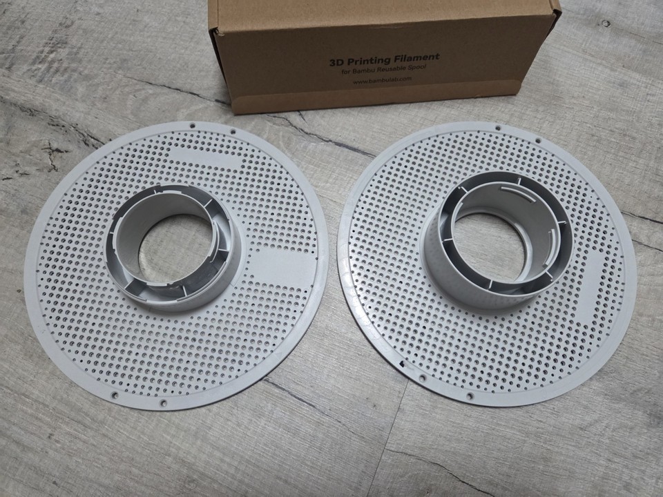 Bambu Lab Reusable Spool - Filament Spool Genuine (x1) - Used once ...