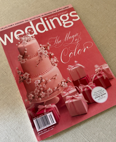 Martha Stewart Weddings Colors Collector's Edition magazine | eBay