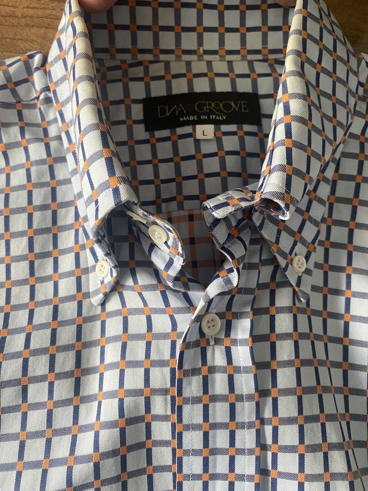 Mod Shirt Tailored DNA Groove Skinhead Suedehead Size Large ...