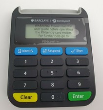 Barclays PINsentry Pin Sentry Security Online Banking Reader Card Bank ...