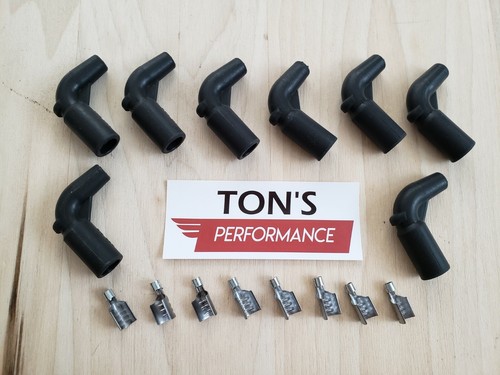 Spark Plug Wire Boot & Terminal LT LT1 LS1 LS2 LS Coil Pack 90 degree ...