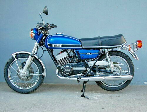 1974 Yamaha RD250 RD250A Complete Decal Decals Pin Striping Set ...