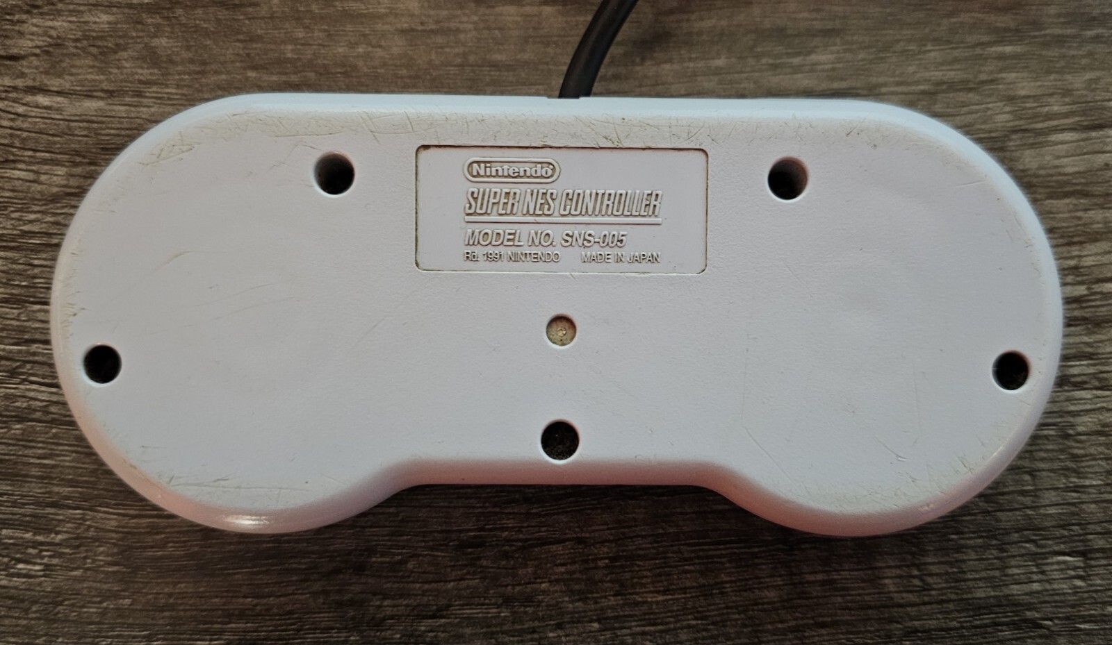 SNES Super Nintendo Original Controller Authentic OEM OFFICIAL SNS-005 ...