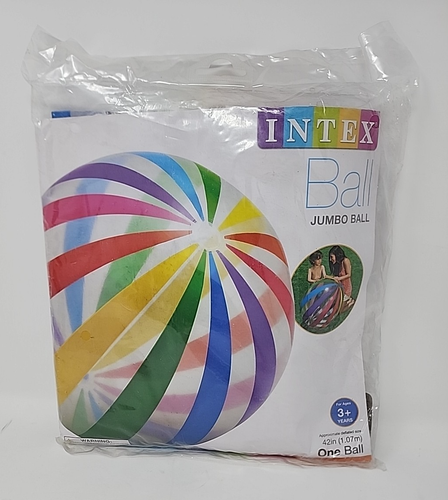 Intex Jumbo 42" Beach Pool Ball New In Sealed Original Packaging!! 2014 ...