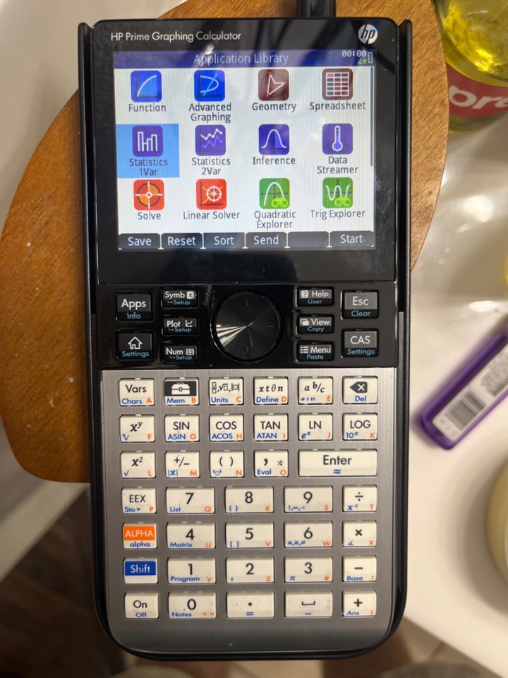 HP Prime Handheld Graphing Calculator - Black/silver 191628030088 | eBay