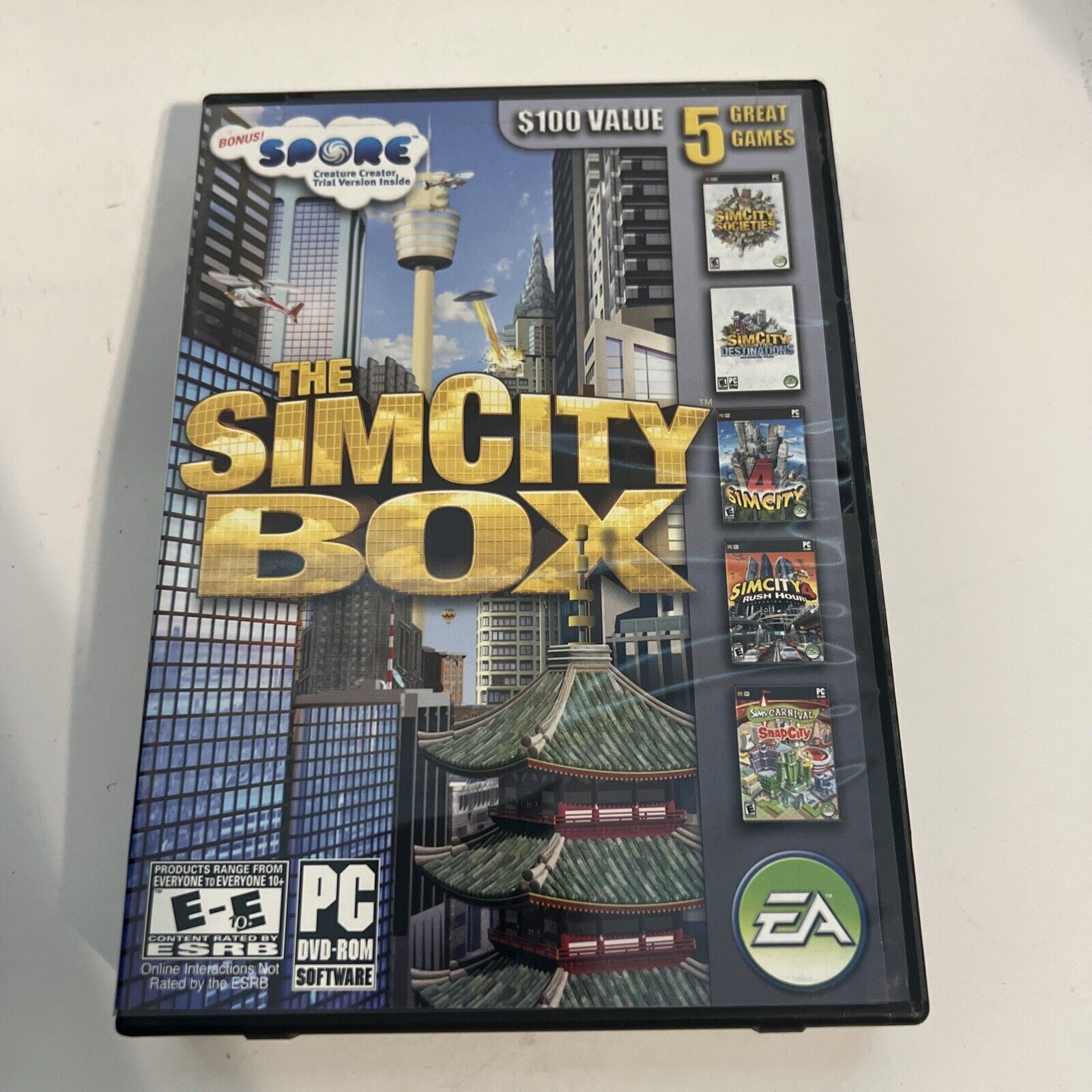 SimCity Box (PC, 2008) 14633190731 | eBay