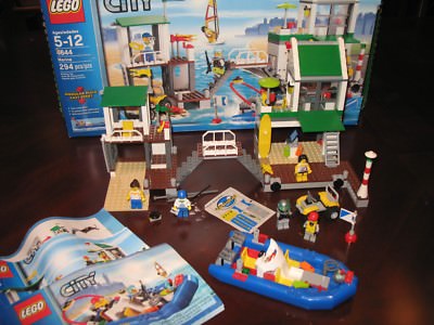 Lego Marina (4644) with box & instructions 673419143004| eBay
