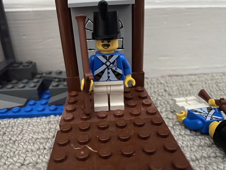 Lot Of 4 Lego Blue Coat Soldier Imperial Guard Lego Pirates Minifigure ...