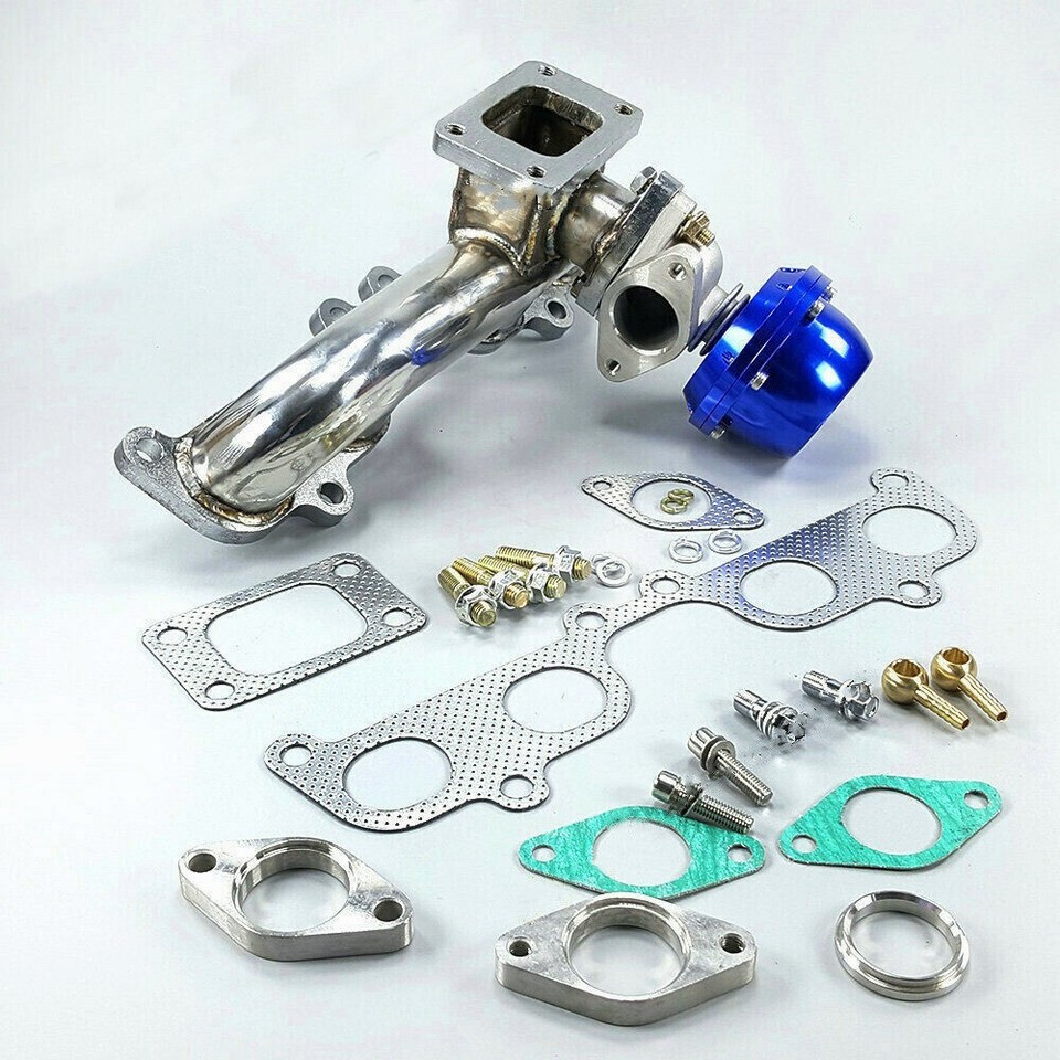 Turbo Exhaust Manifold Header For Toyota 2RZ-FE 3RZ-FE 2.7L+F38 38mm ...