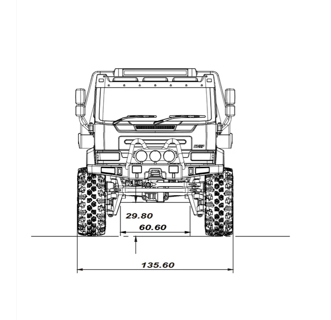 Hobby Plus CR18P ARKTOS 6X6 V1.5 Green RTR 1/18 Crawler RC Car Flatbed ...
