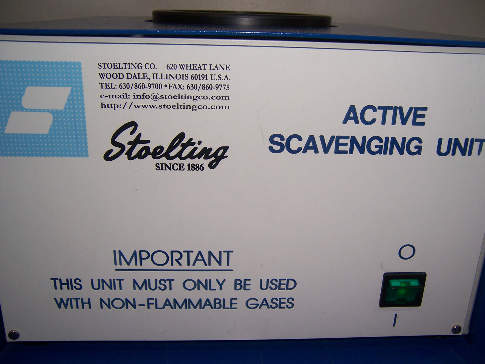 11601 Stoeling Active scavenging unit 115v | eBay