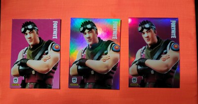 2020 Fortnite Series 2 #33 Sureshot Uncommon 3 Card Lot Base Holofoil ...