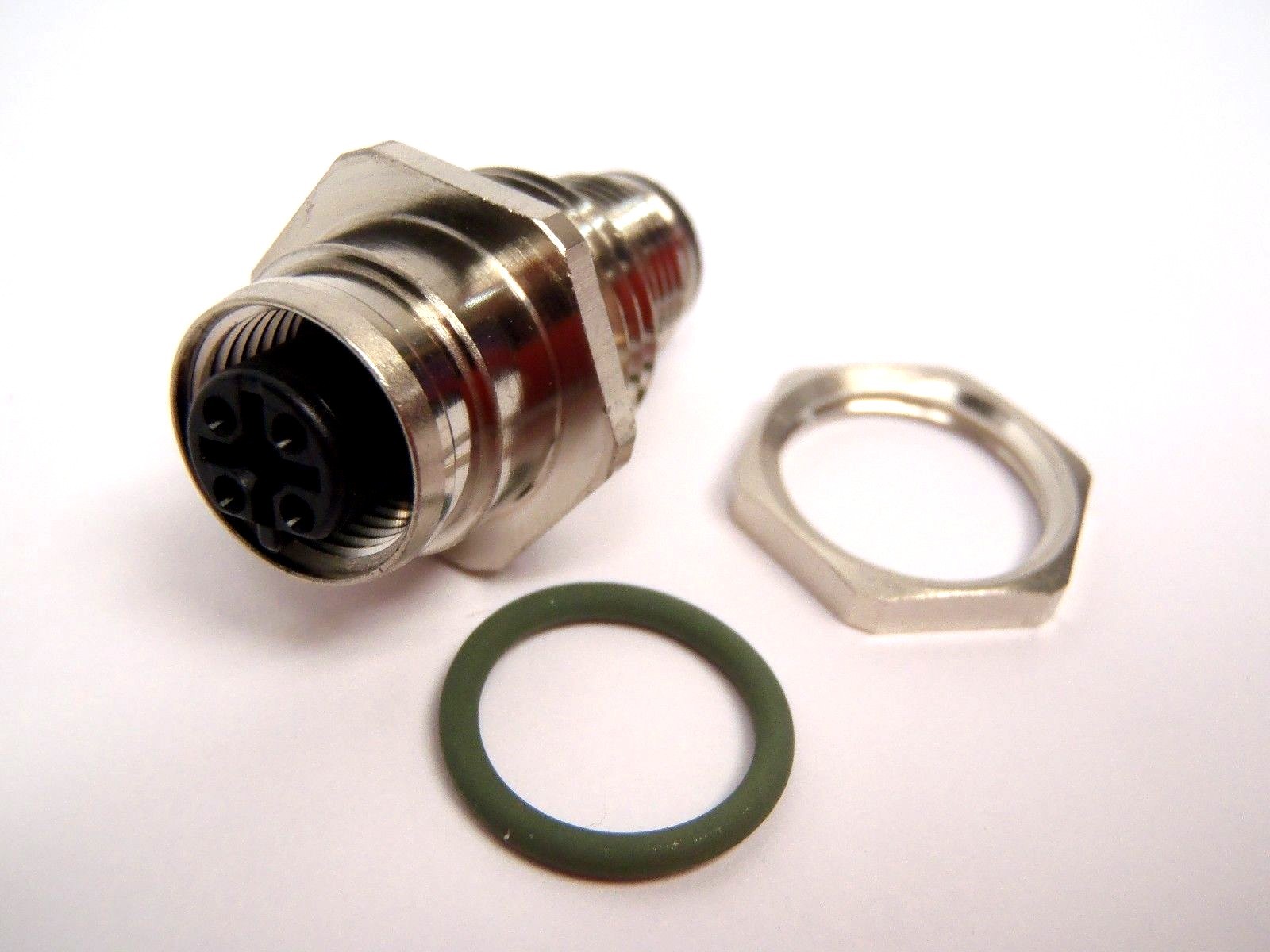 Lumberg Automation FWD 5b Micro M12 FIXCON Male to Female Receptacle ...