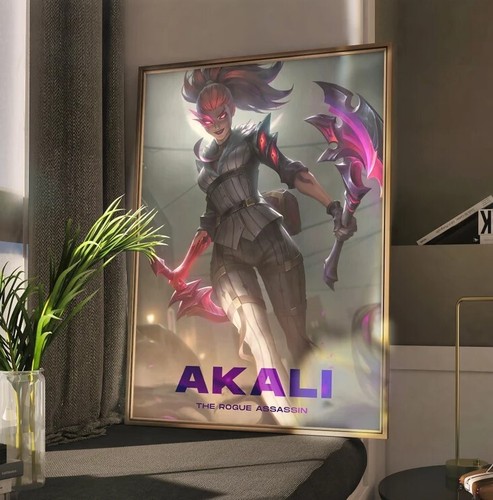 League of Legends Akali Poster Collection 4 | eBay