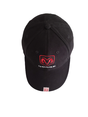 Dodge Black and Red Baseball Cap - Genuine Chrysler Trademark - New | eBay