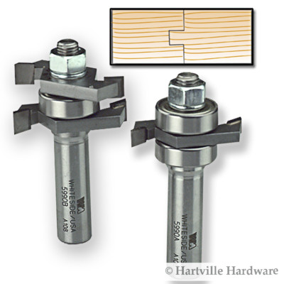 Whiteside Shaker Style Stile & Rail Set, 1/2 in. SH | eBay