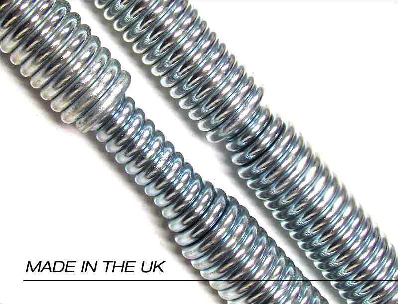 Steel Spring Drain Rods, Flexible, Heavy Duty Drain Pipe Cleaner in 10 ...