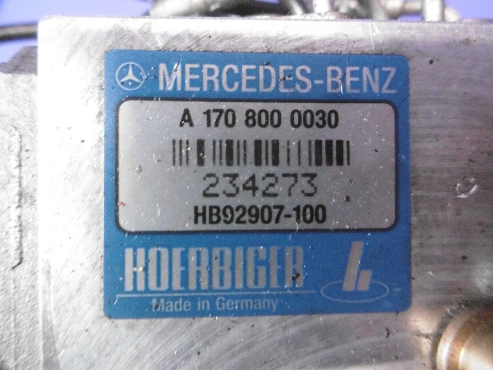 Original Mercedes SLK R170 hydraulic pump Vario roof A1708000030... | eBay