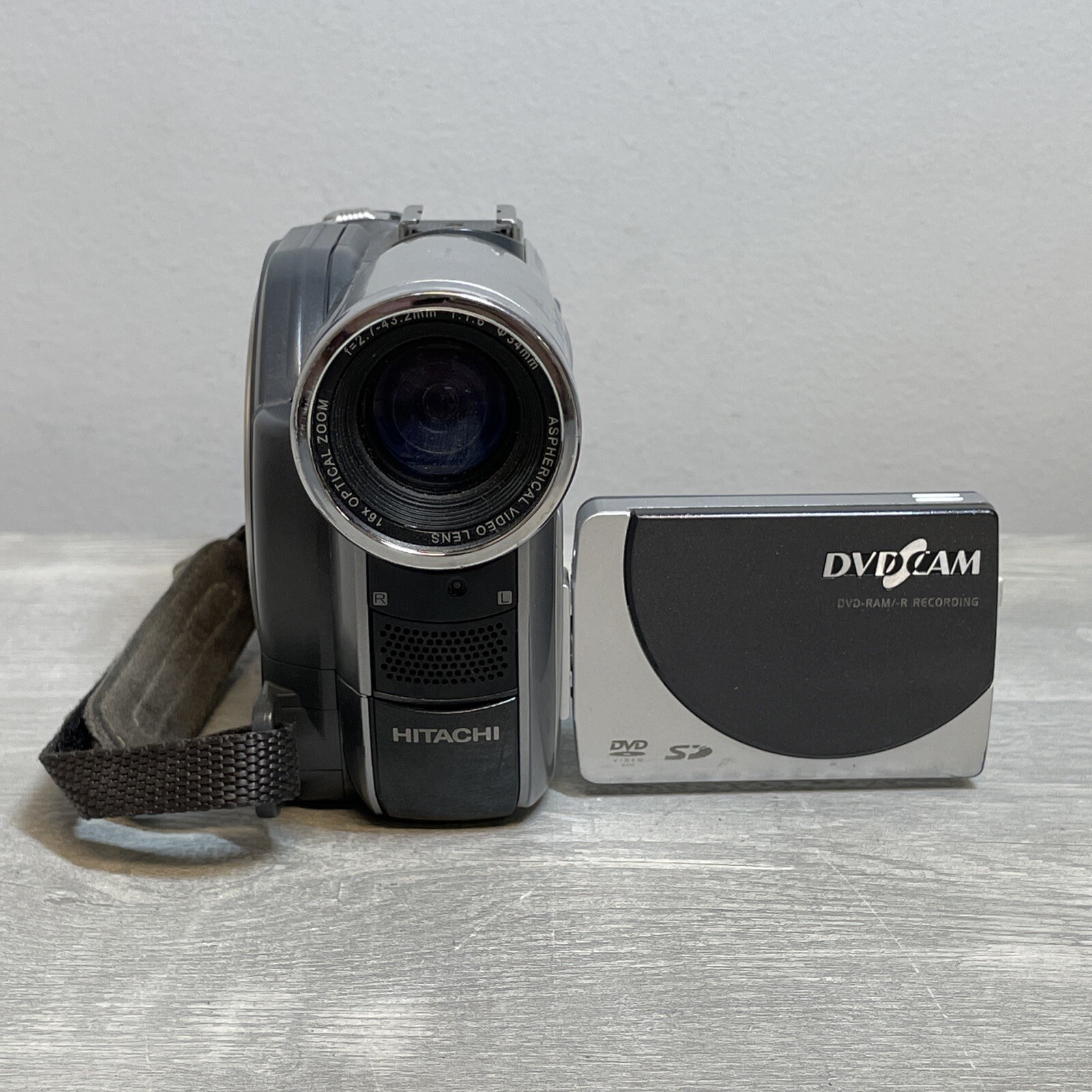 Hitachi DZ-MV730A DVD Video Camera Recorder Tested And Works E9 | eBay