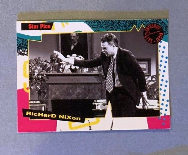 Richard Nixon - DAN AYKROYD 1992 Star Pics Saturday Night Live Card | eBay