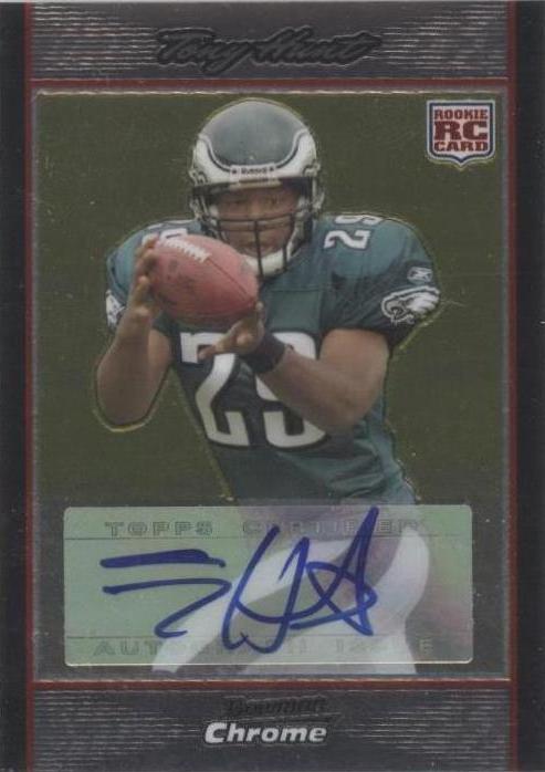 2007 Bowman Chrome - Tony Hunt #BC70 Rookie Autographs (AU, RC) for ...
